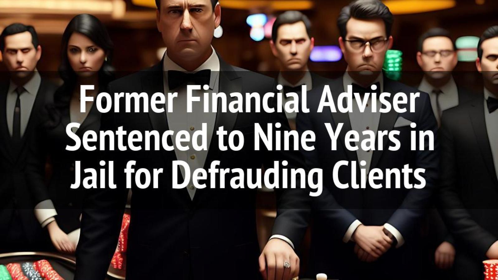 Former Financial Adviser Gavin Fineff Gets 9 Years for Client Fraud