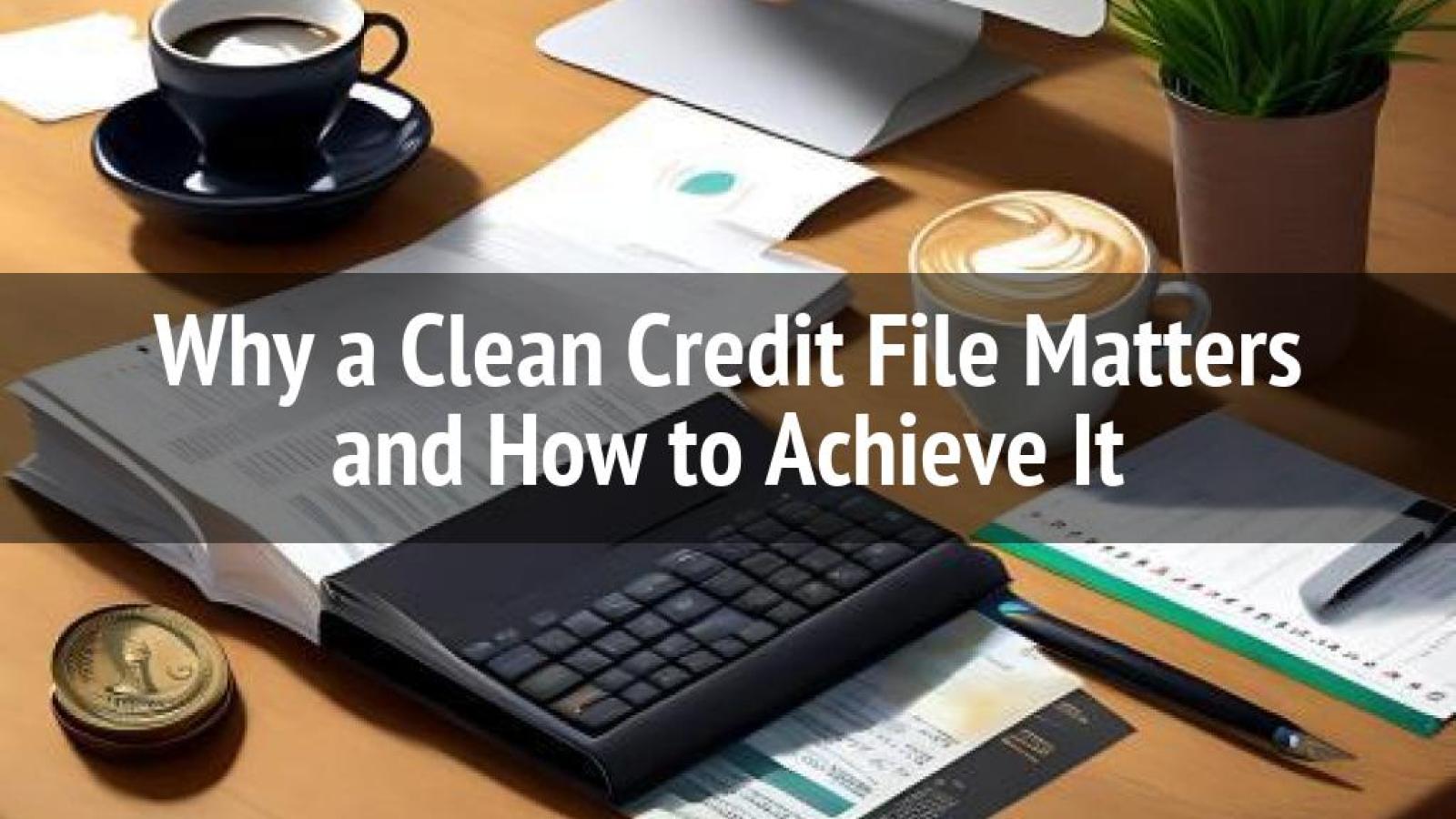 Understanding the Importance of a Clean Credit File & Maintenance Tips